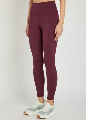 Varley Freesoft Stretch-jersey Leggings - Burgundy