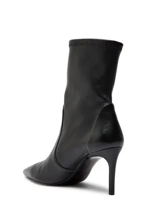 STUART WEITZMAN Power 75 Leather Mid-calf Boots