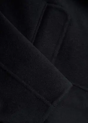 ANINE BING Wool And Cashmere-blend Jacket - Navy