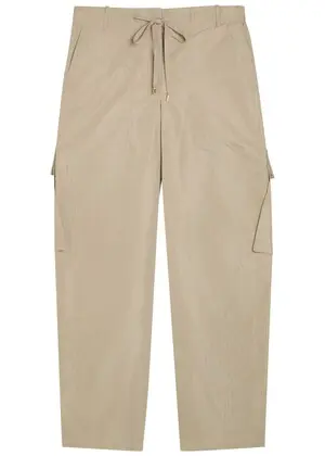 Women's Silk Taffeta Cargo Pants