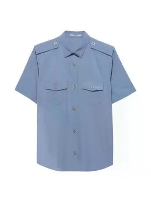 Prada Cotton Poplin Shirt - Blue