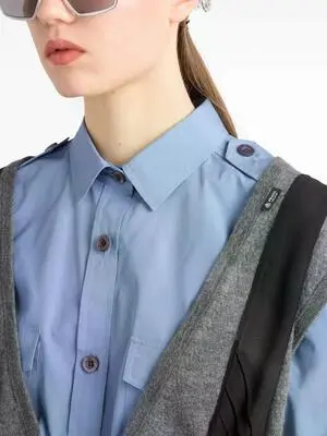 Prada Cotton Poplin Shirt - Blue