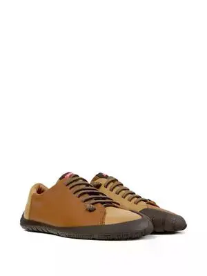Camper Peu Path+ Two-tone Leather Sneakers - Brown