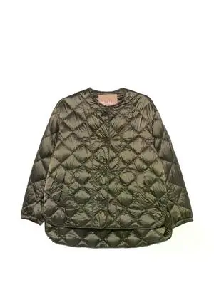 Max Mara Quilted Button Jacket