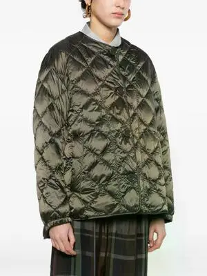 Max Mara Quilted Button Jacket