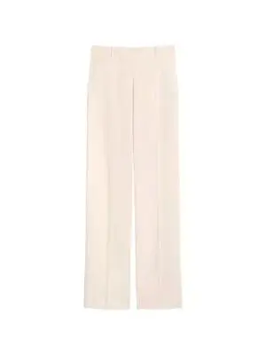 Max Mara Wool Trousers - Neutrals