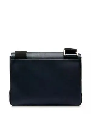 LANCEL Milo Buckle Messenger Bag - Blue