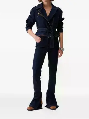 Liu Jo High-rise Zip Hem Jeans