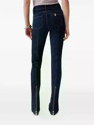 Liu Jo High-rise Zip Hem Jeans