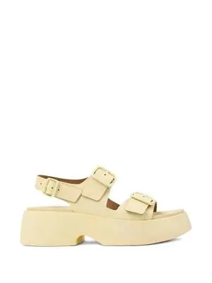 Camper Tasha Buckle Sandals - Yellow