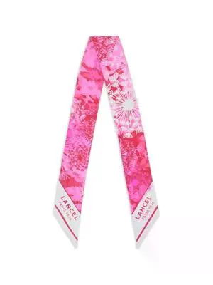LANCEL Floral Print Headband - Pink