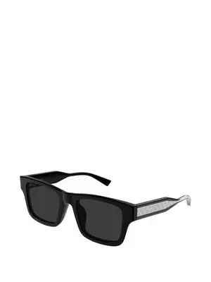 Gucci Rectangle-frame Logo Sunglasses
