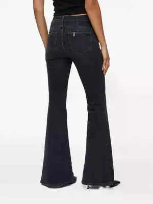 Liu Jo Logo Flared Jeans