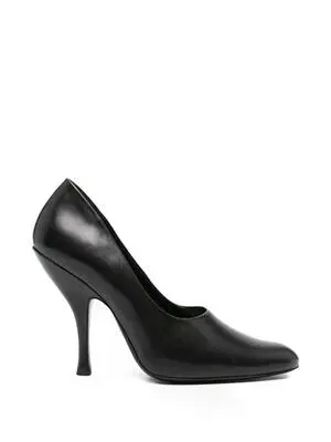 JUDE Date Leather Pumps - Black