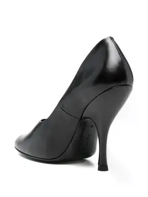 JUDE Date Leather Pumps - Black
