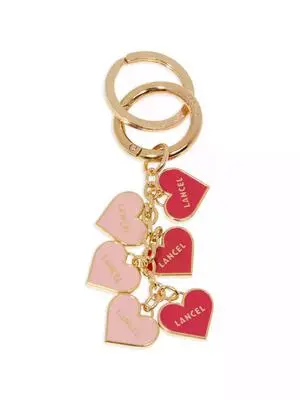 LANCEL Heart Charm Keyring