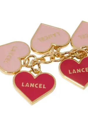 LANCEL Heart Charm Keyring