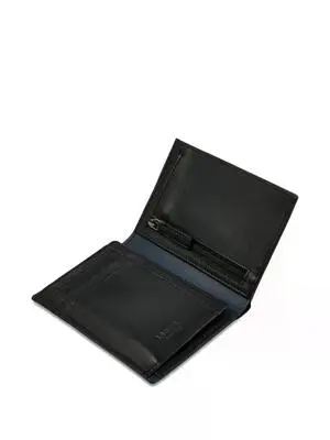 LANCEL Leon 9 Card Slots European Leather Cardholder - Blue