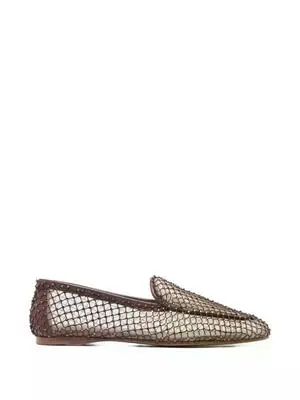 FORTE_FORTE Strass Mesh Loafers