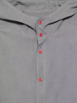 Kiton Hooded Buttoned Shirt