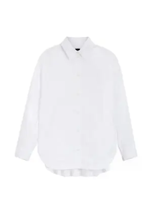 BOSS BOSS Oversized-Fit Cotton Poplin Blouse