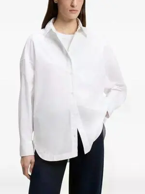 BOSS Oversized Fit Cotton Shirt