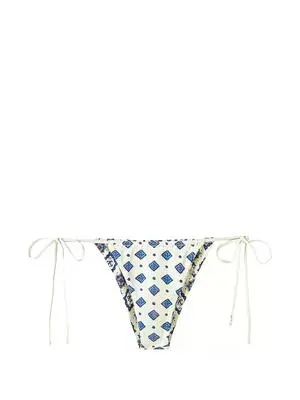 Kith Tova Tie-fastening Bikini Bottom - White