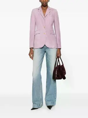 Tagliatore Lamb Leather Blazer