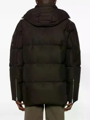 Moose Knuckles Hooded Jacket With Zip Pockets