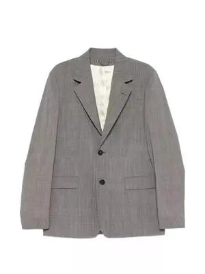GOLDEN GOOSE Two-button Check Blazer