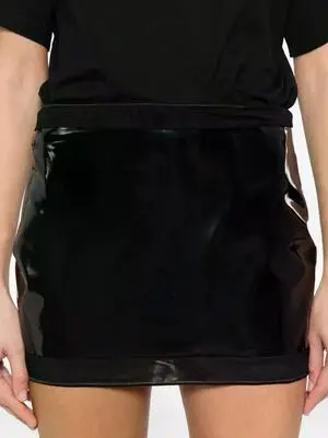 Oseree Mini Skirt - Black