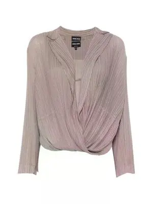 Giorgio Armani Pleated Blouses