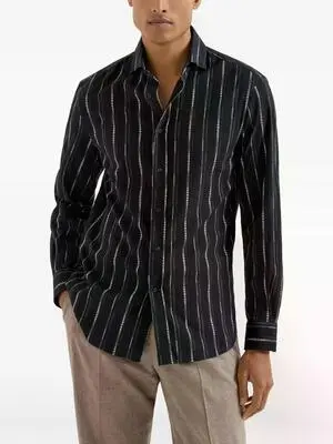 Brunello Cucinelli Button-up Shirt - Black
