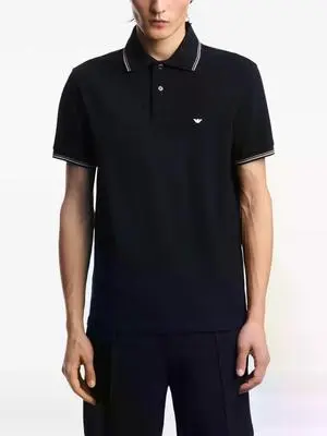 Emporio Armani Slim Fit Polo Essential In Stretch Cotton Pique