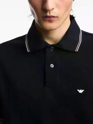 Emporio Armani Slim Fit Polo Essential In Stretch Cotton Pique