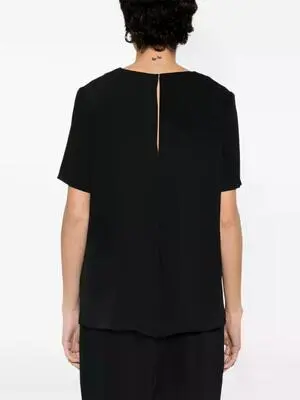 P.a.r.o.s.h Short-sleeve Blouse - Black