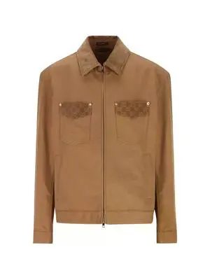 Gucci Cotton Jacket With Pockets