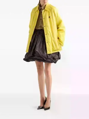 Prada Technical Taffeta Skirt - Grey