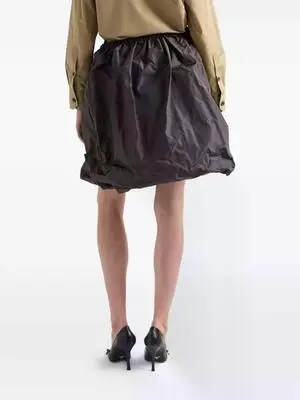 Prada Technical Taffeta Skirt - Grey
