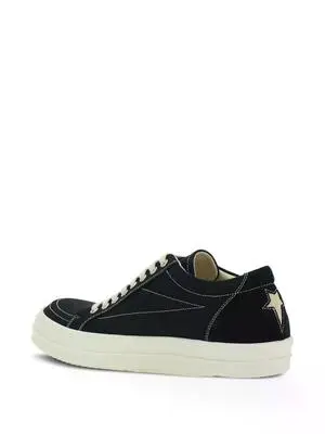 Rick Owens Temple Star-appliqué Sneakers - Black
