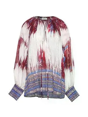 Devotion Patterned Blouse