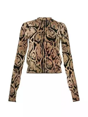 Stella McCartney Animal Print Top - Neutrals