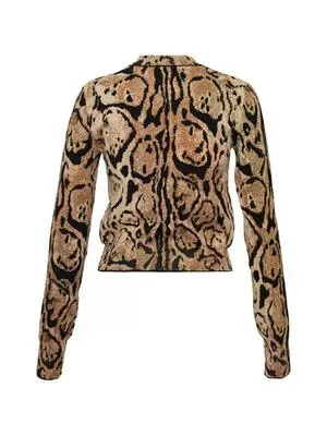 Stella McCartney Animal Print Top - Neutrals