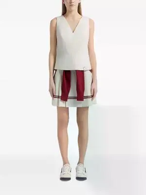 Bally Sleeveless V-neck Top