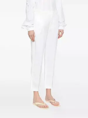 DONDUP Straight Leg Cropped Trousers