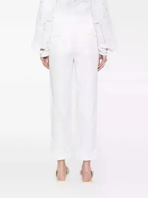 DONDUP Straight Leg Cropped Trousers
