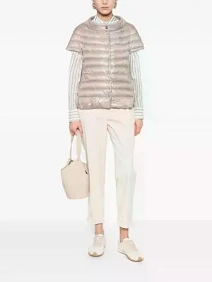 Herno Cleofe Quilted Puffer Jacket - Neutrals