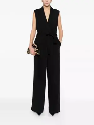 P.a.r.o.s.h V-neck Sleeveless Jumpsuit