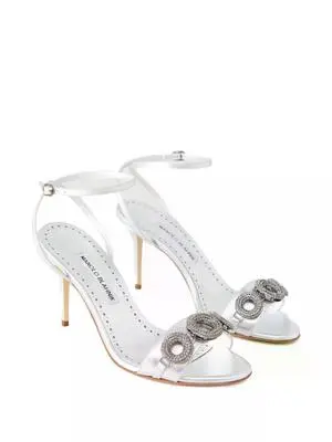 Manolo Blahnik Crystal-embellished Sandals