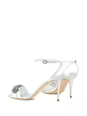 Manolo Blahnik Crystal-embellished Sandals